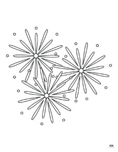 Firework Coloring Pages - 30 FREE Printables | Printabulls