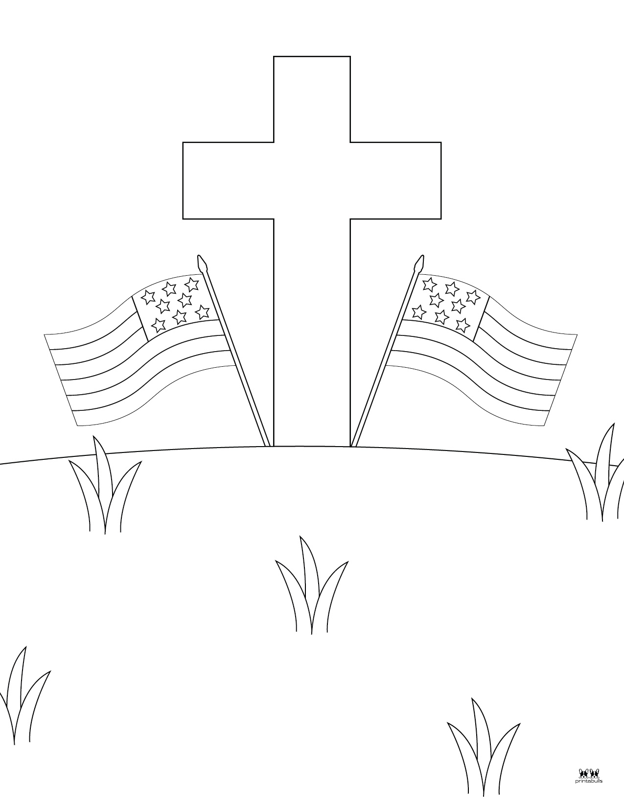 American Flag Coloring Pages & Templates - 20 FREE Pages - PrintaBulk