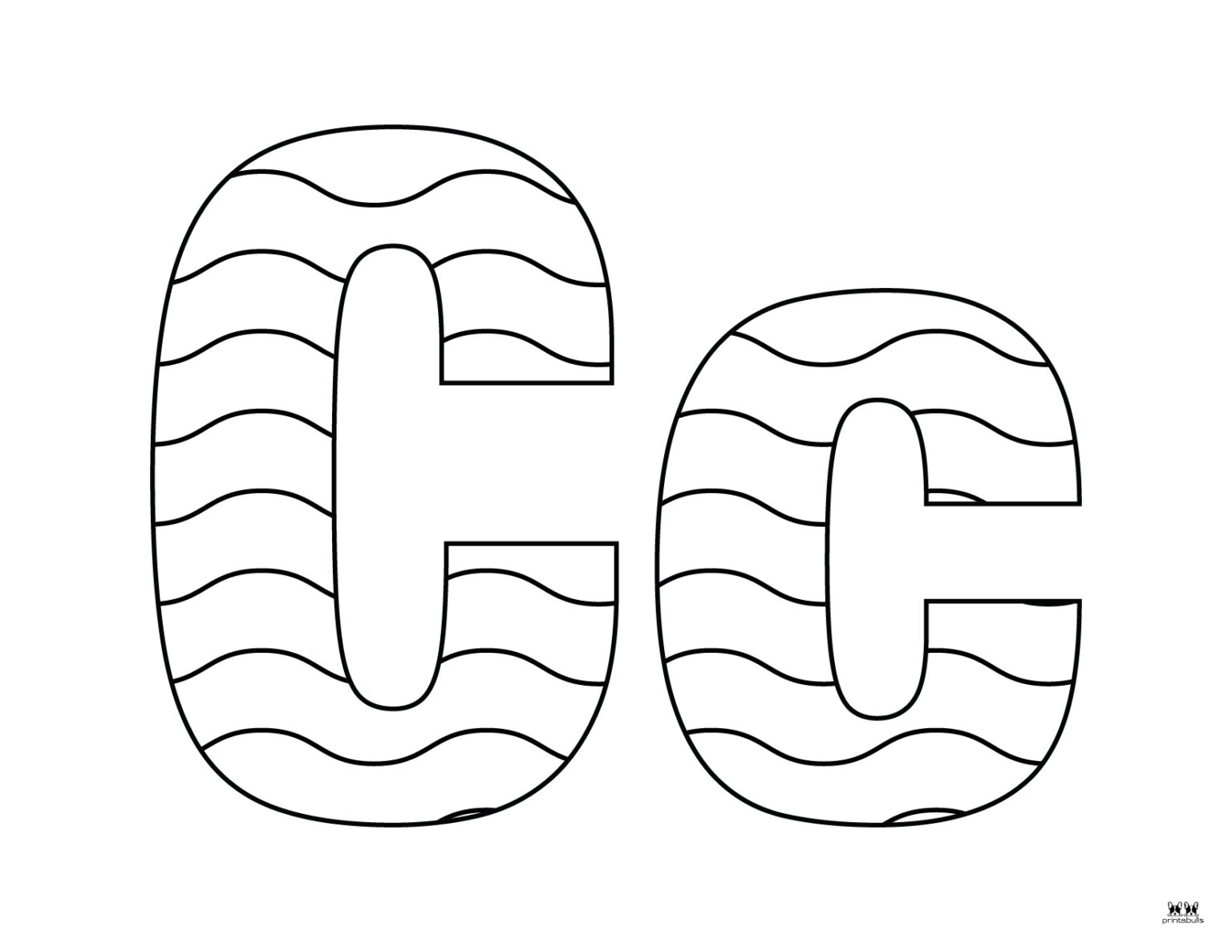 Letter C Coloring Pages - 15 FREE Pages | Printabulls