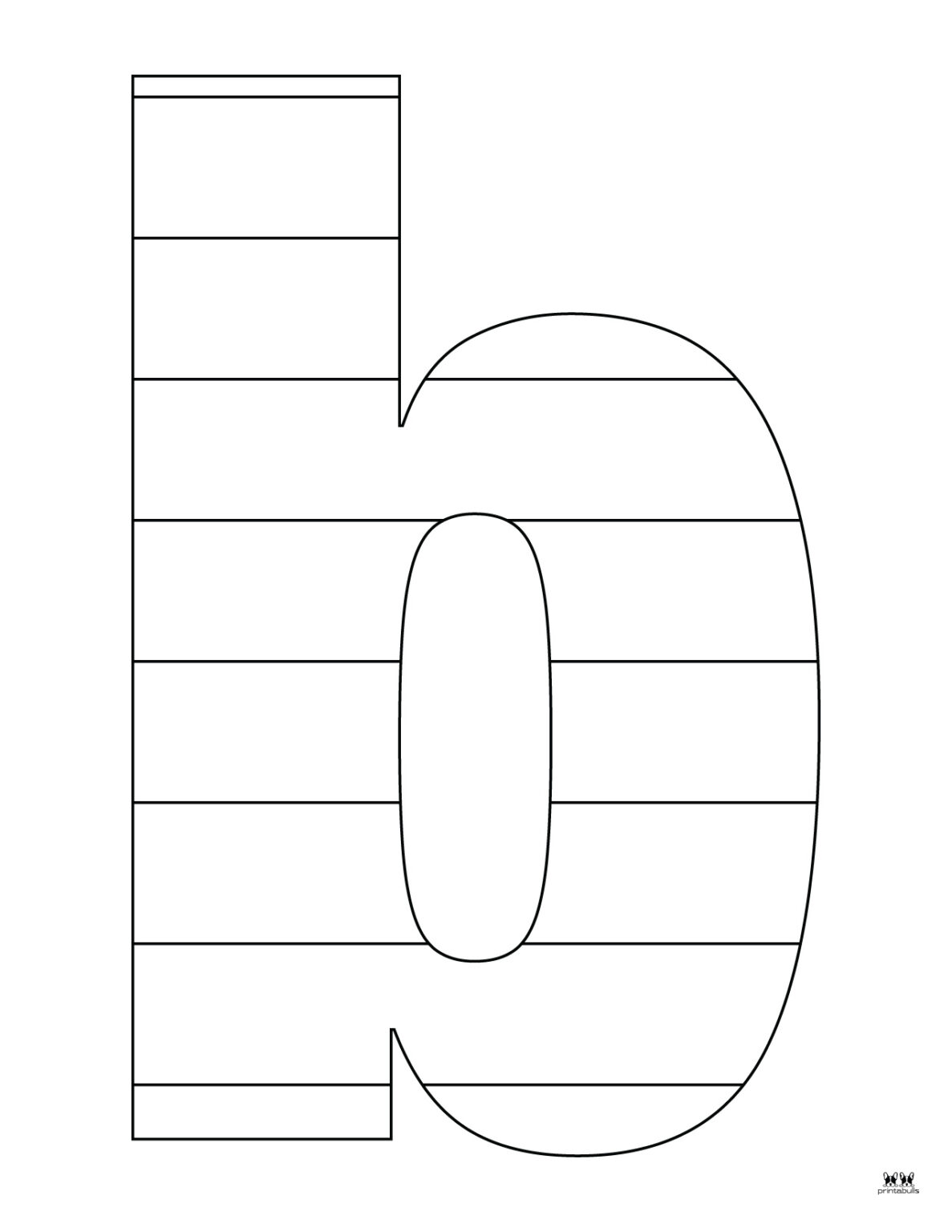 Letter B Coloring Pages - 15 FREE Pages | Printabulls