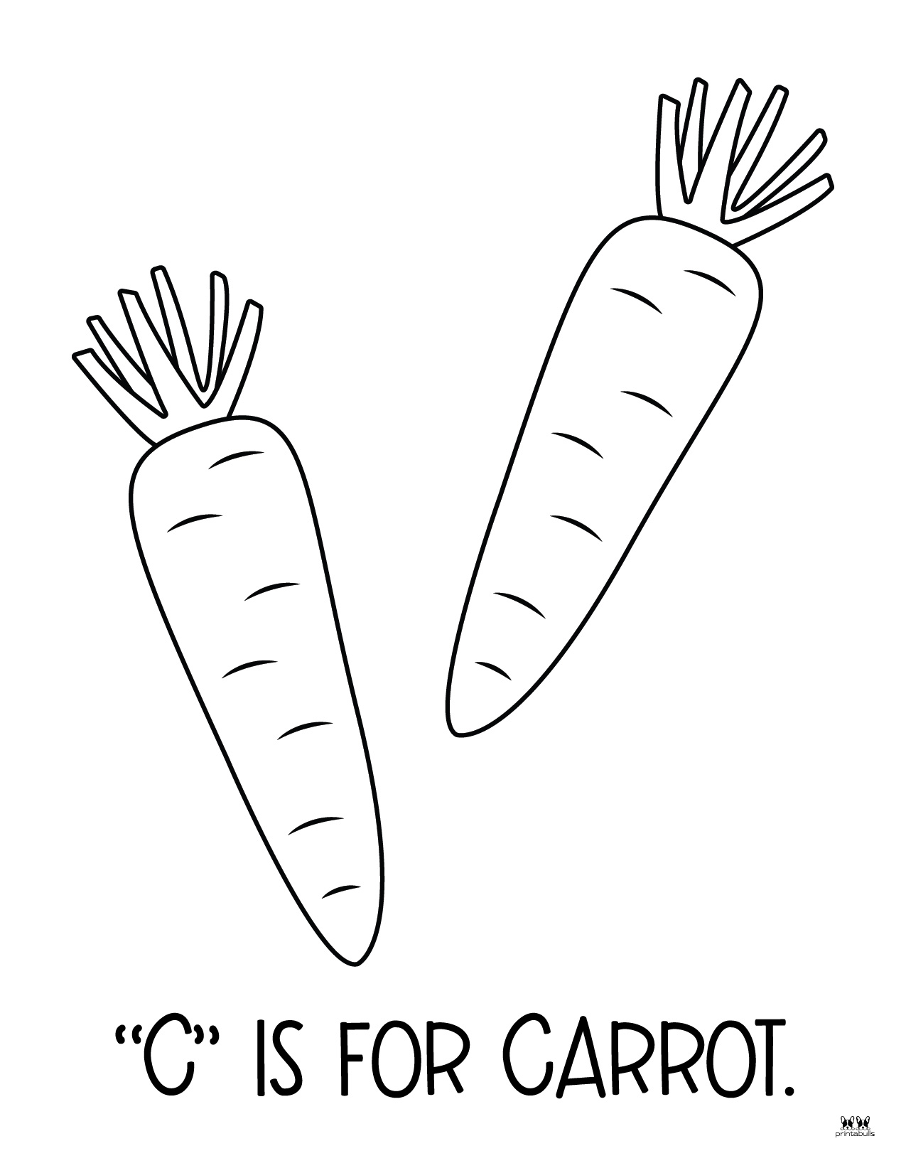 Letter C Coloring Pages - 15 FREE Pages | Printabulls