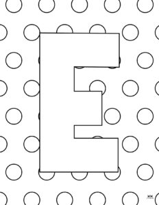Letter E Coloring Pages - 15 FREE Pages | Printabulls