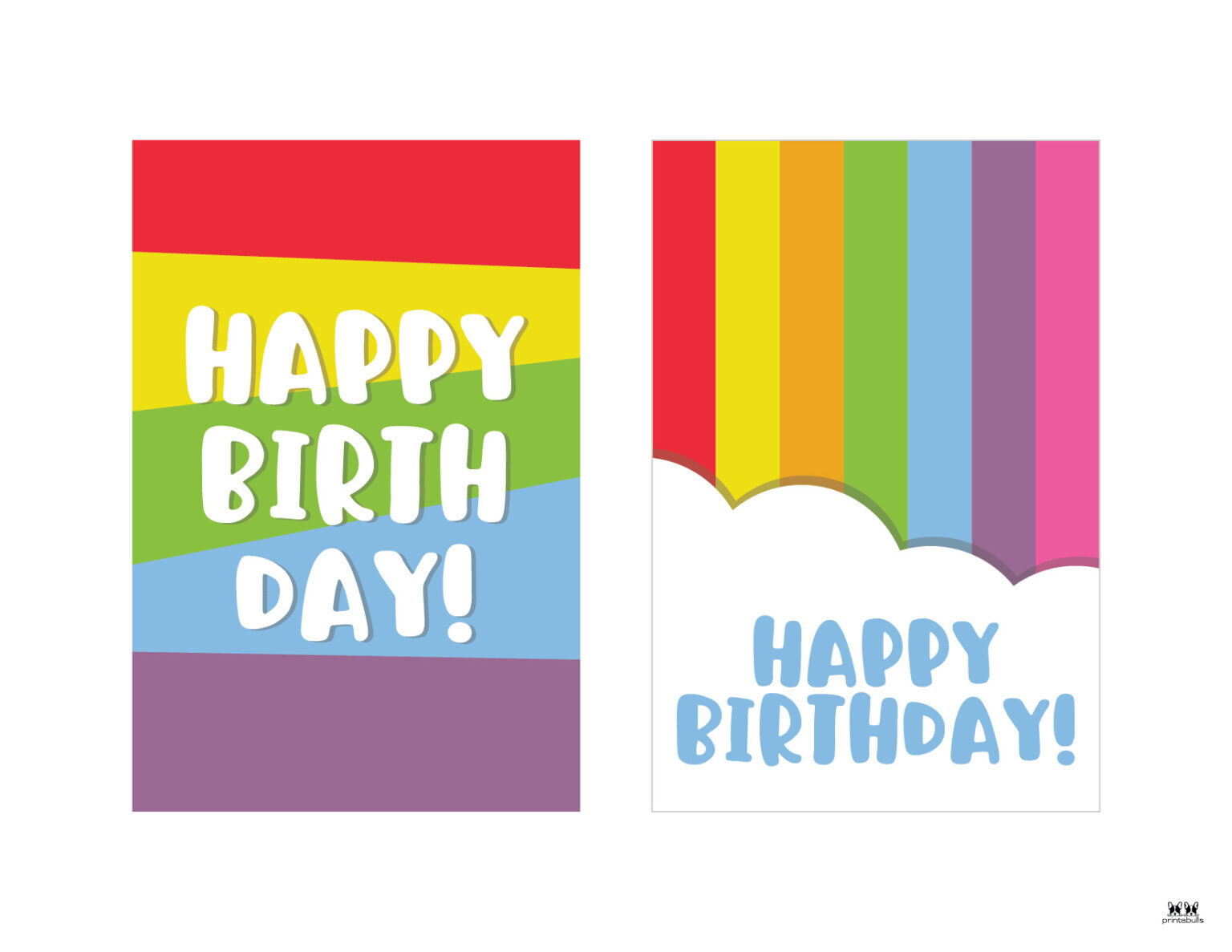 Printable Birthday Cards - 110 FREE Birthday Cards | Printabulls