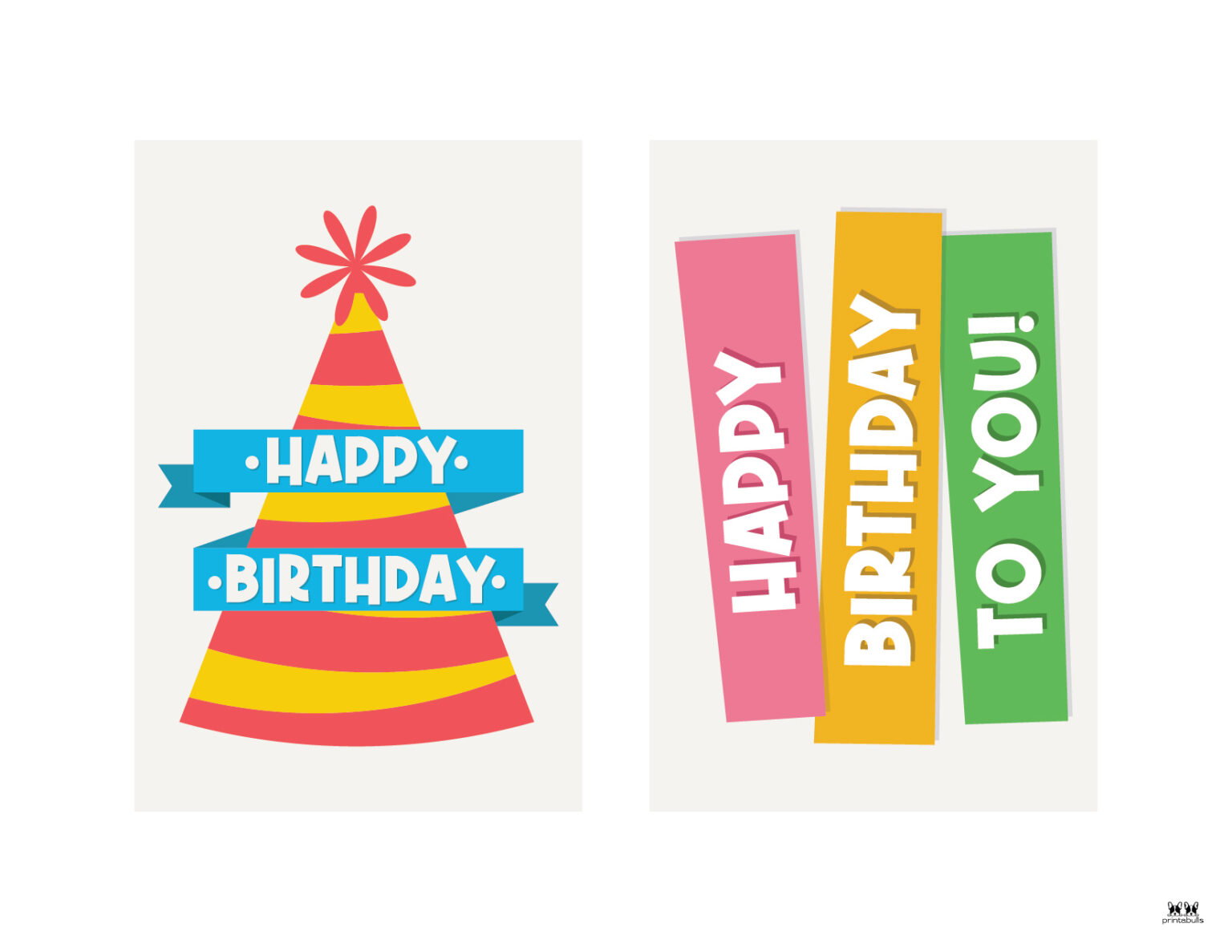 Printable Birthday Cards - 110 FREE Birthday Cards | Printabulls