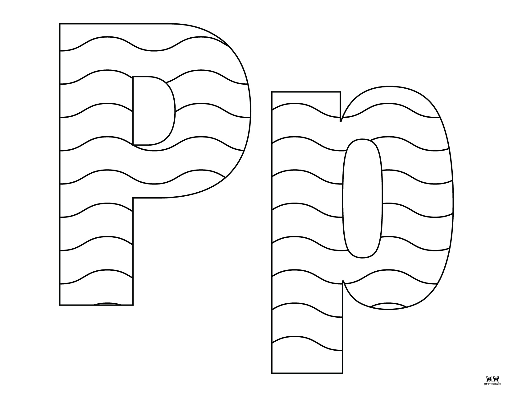 Letter P Coloring Pages - 15 FREE Pages | Printabulls