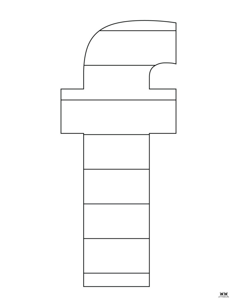 Letter F Coloring Pages - 15 FREE Pages | Printabulls