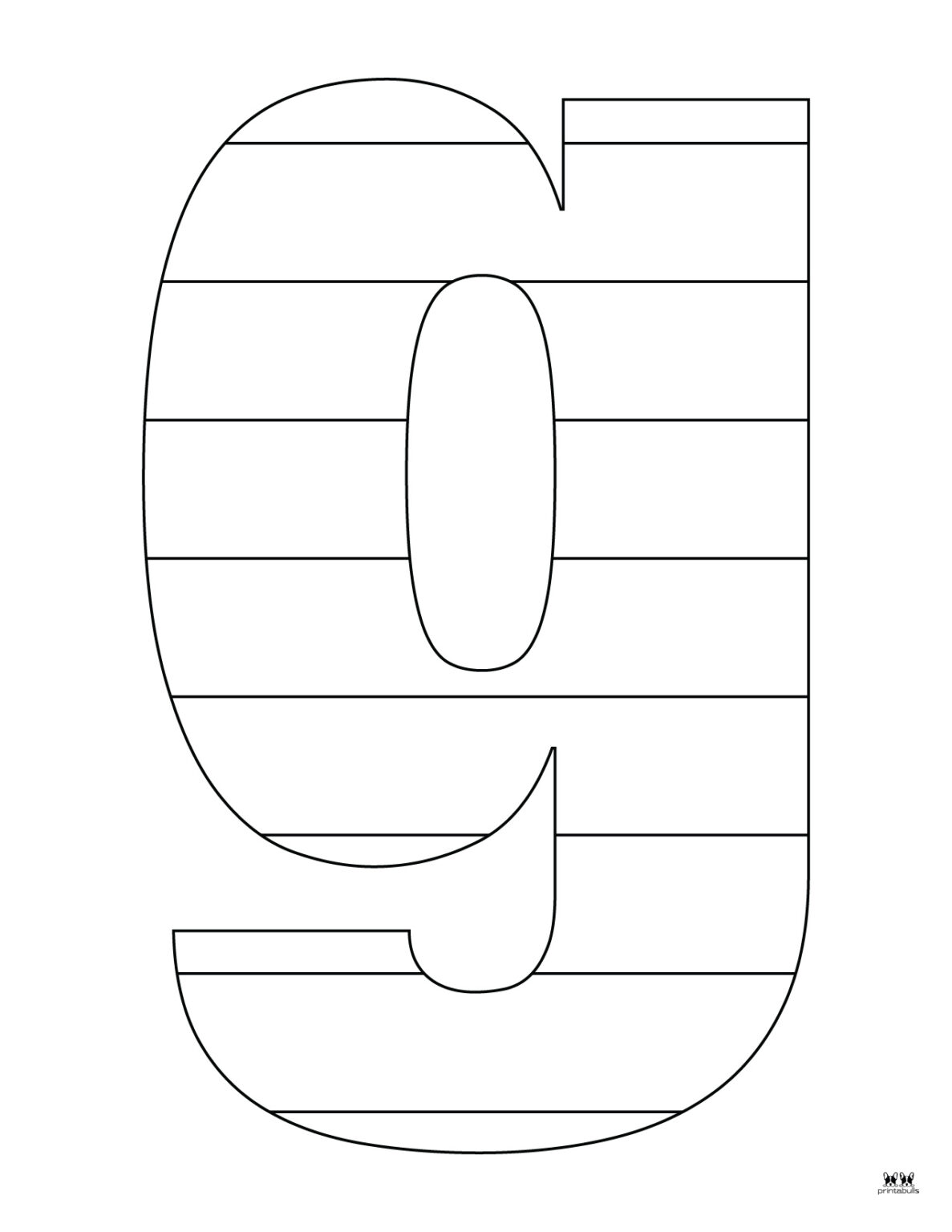 Letter G Coloring Pages - 15 FREE Pages | Printabulls