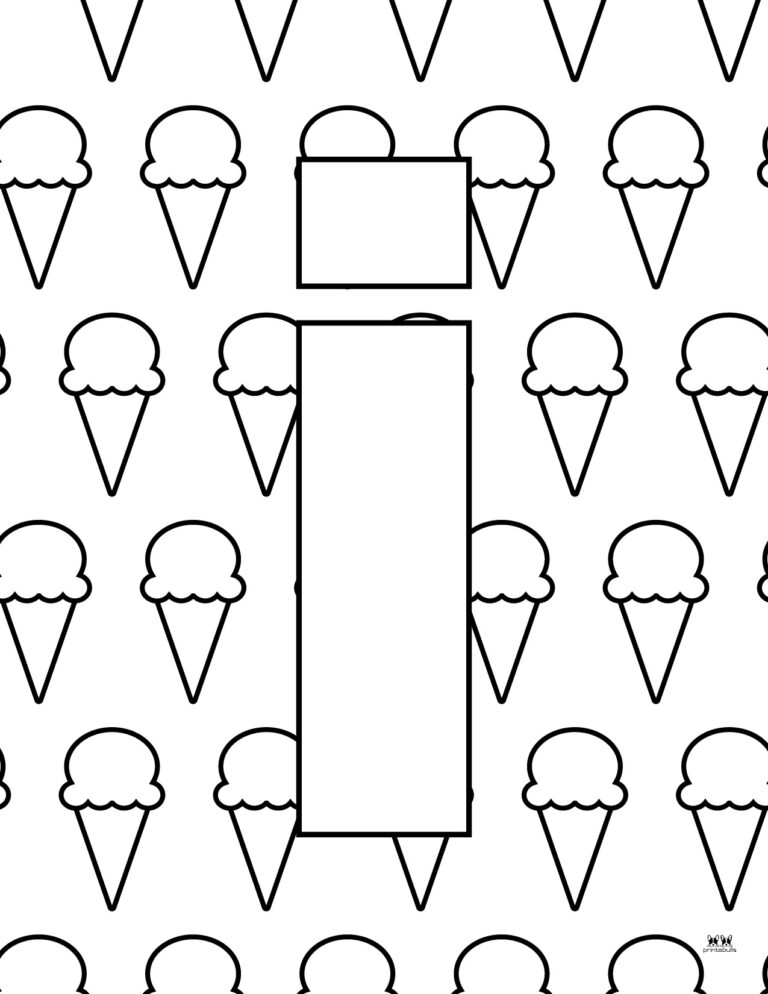 Letter I Coloring Pages - 15 FREE Pages | Printabulls