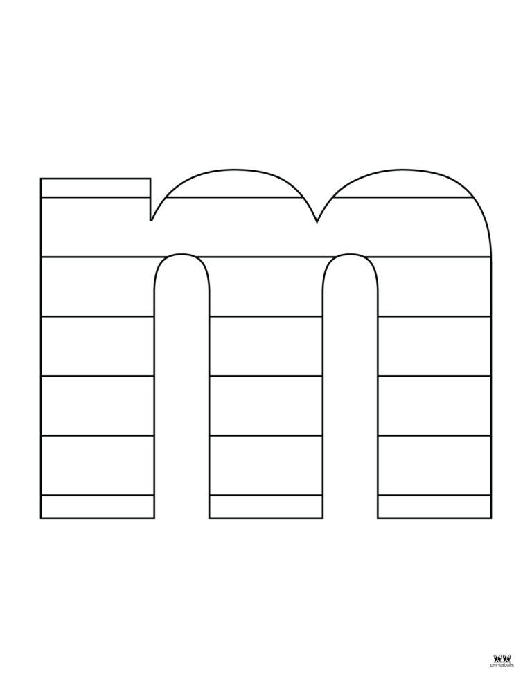 Letter M Coloring Pages - 15 FREE Pages | Printabulls