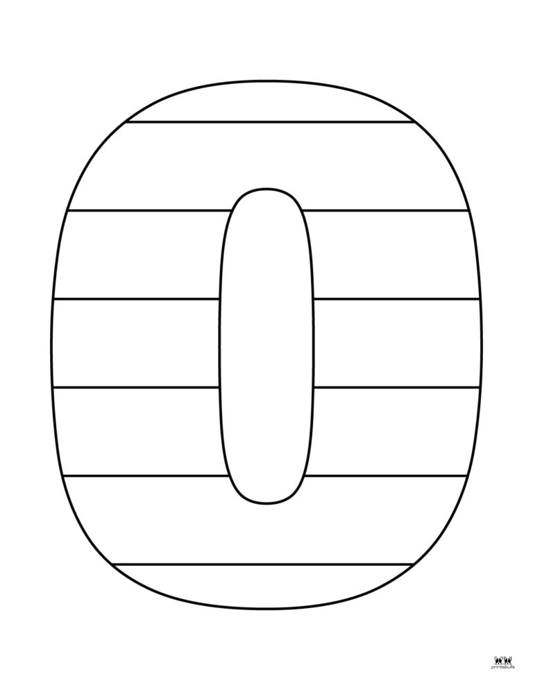 Letter O Coloring Pages - 15 FREE Pages | Printabulls