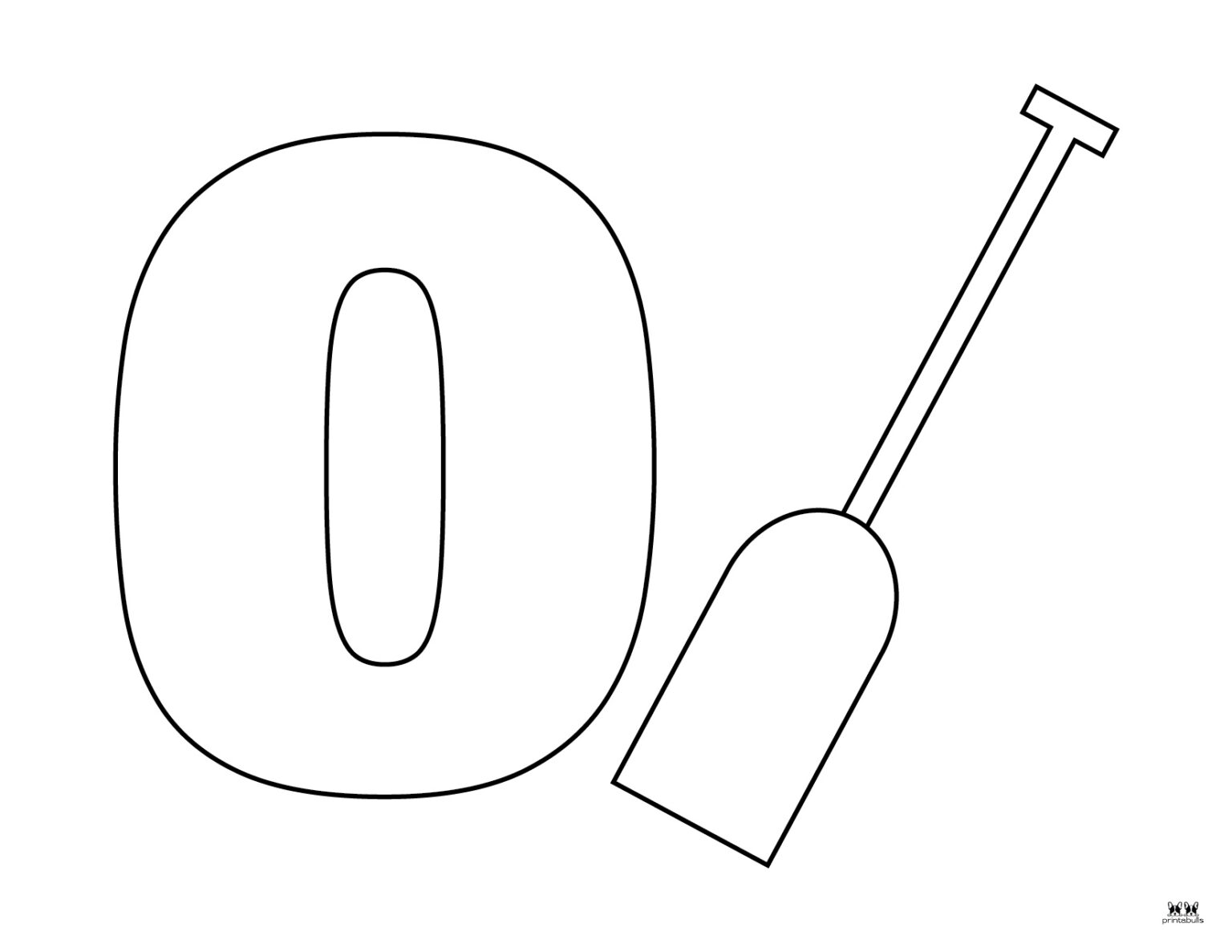 Letter O Coloring Pages - 15 FREE Pages | Printabulls
