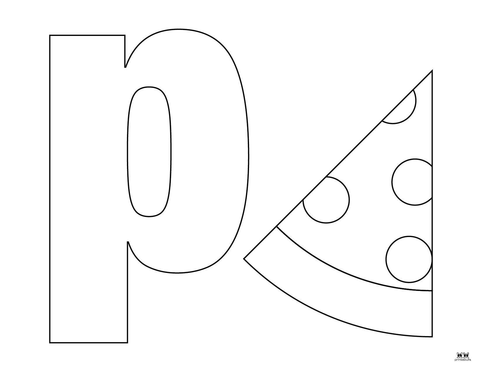 Letter P Coloring Pages - 15 FREE Pages | Printabulls
