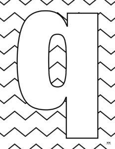 Letter Q Coloring Pages - 15 FREE Pages | Printabulls