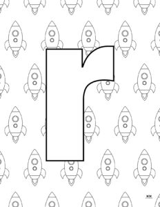 Letter R Coloring Pages - 15 FREE Pages | Printabulls