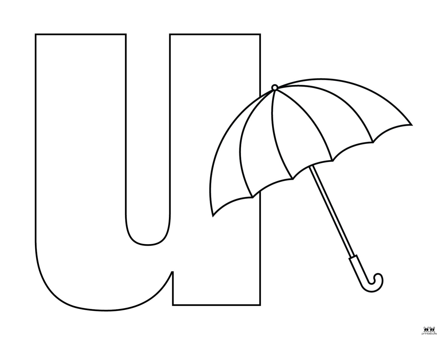 Letter U Coloring Pages - 15 FREE Pages | Printabulls