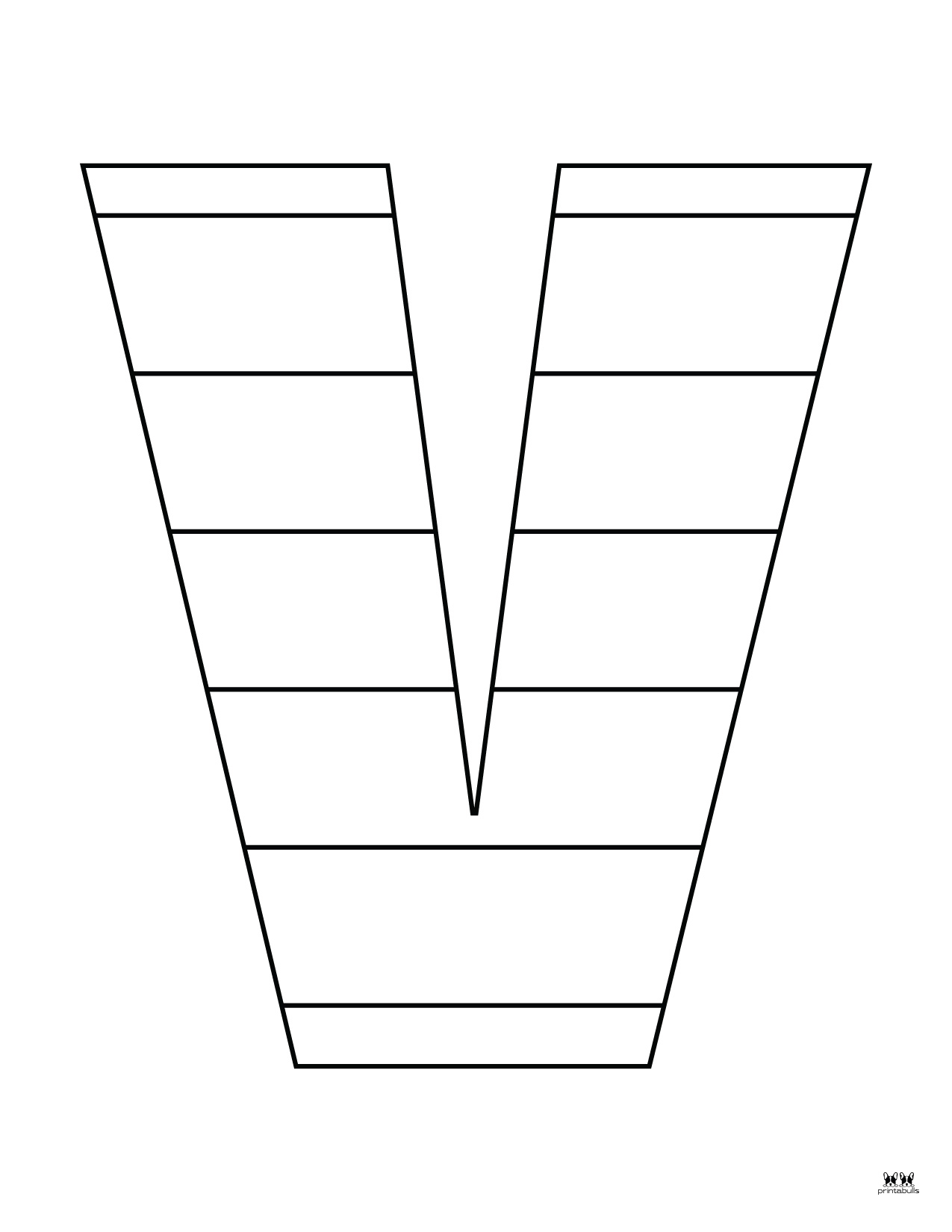 Letter V Coloring Pages - 15 FREE Pages | Printabulls