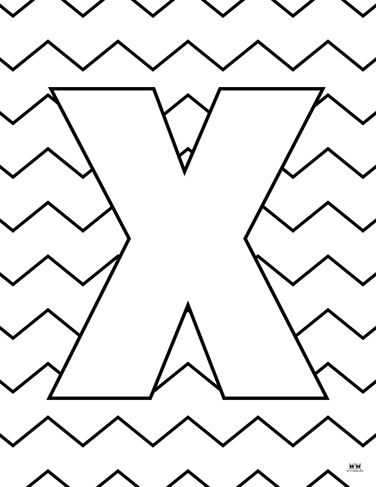 Letter X Coloring Pages - 15 FREE Pages | Printabulls
