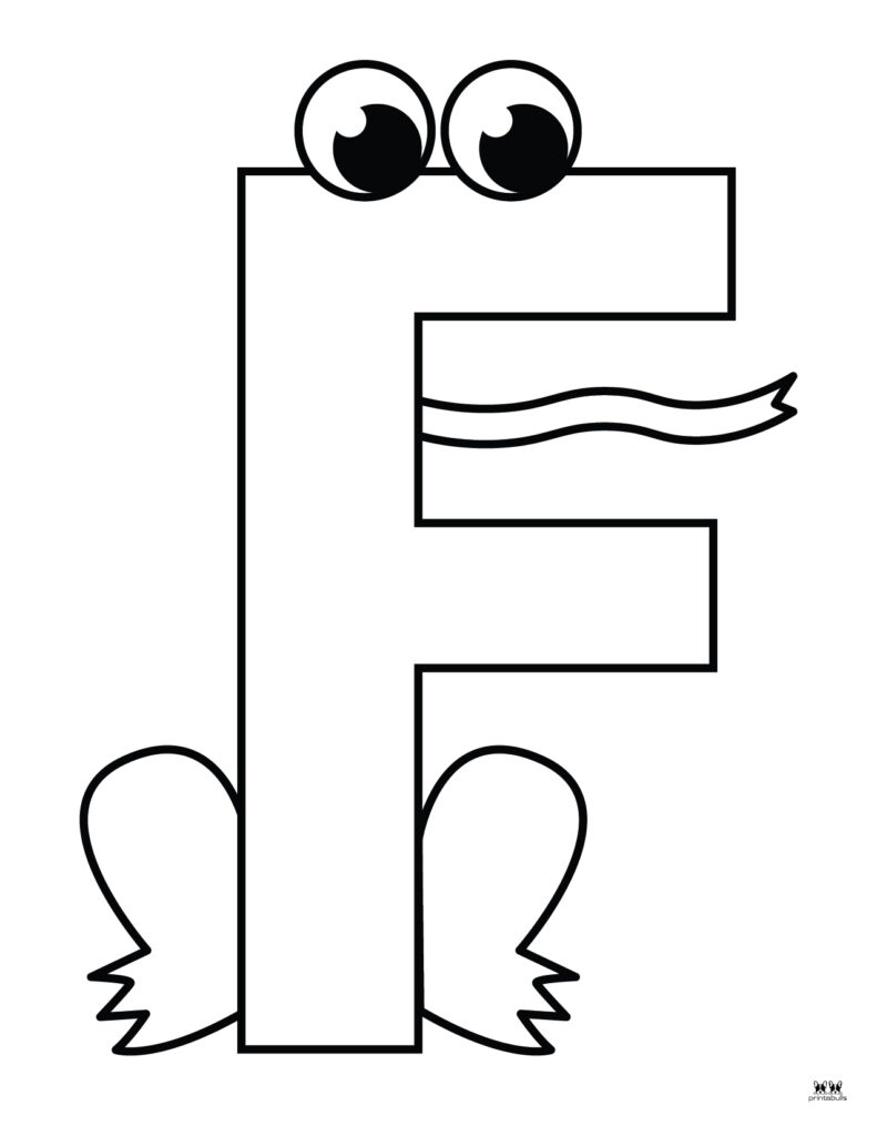 Letter F Coloring Pages 15 FREE Pages PrintaBulk Letter F Coloring Pages 15 FREE Pages PrintaBulk