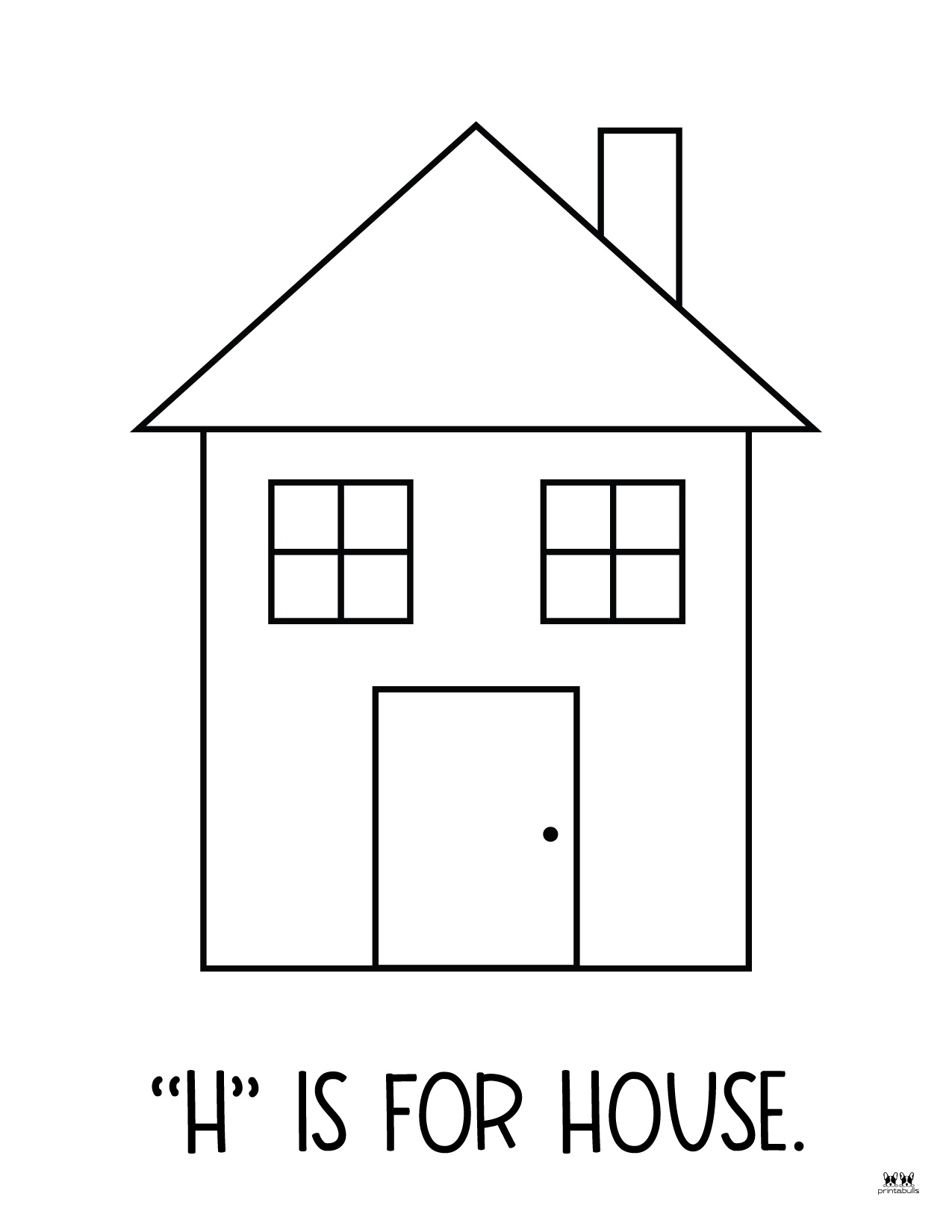 Letter H Coloring Pages - 15 FREE Pages | Printabulls