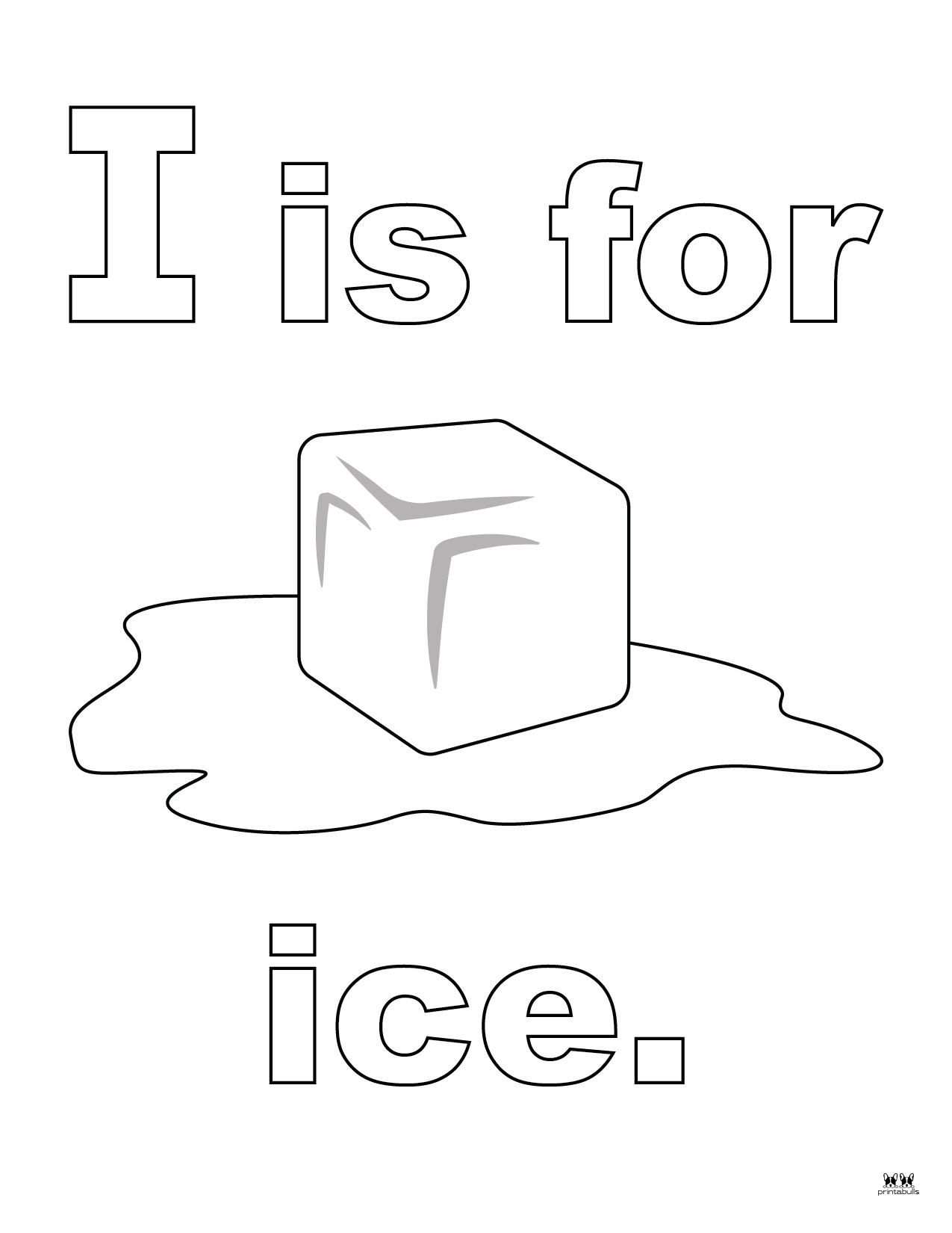 Letter I Coloring Pages - 15 FREE Pages - PrintaBulk