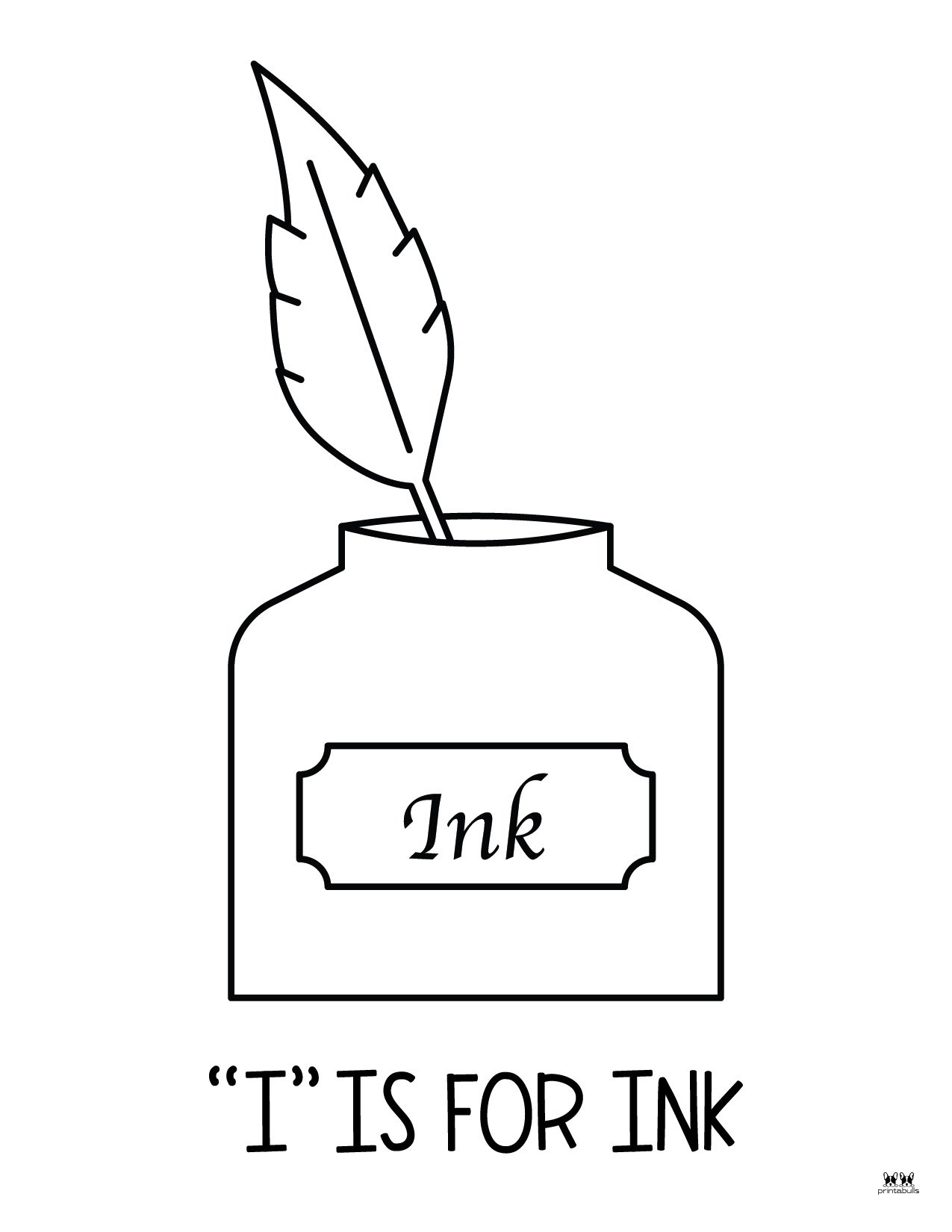 Letter I Coloring Pages - 15 FREE Pages | Printabulls
