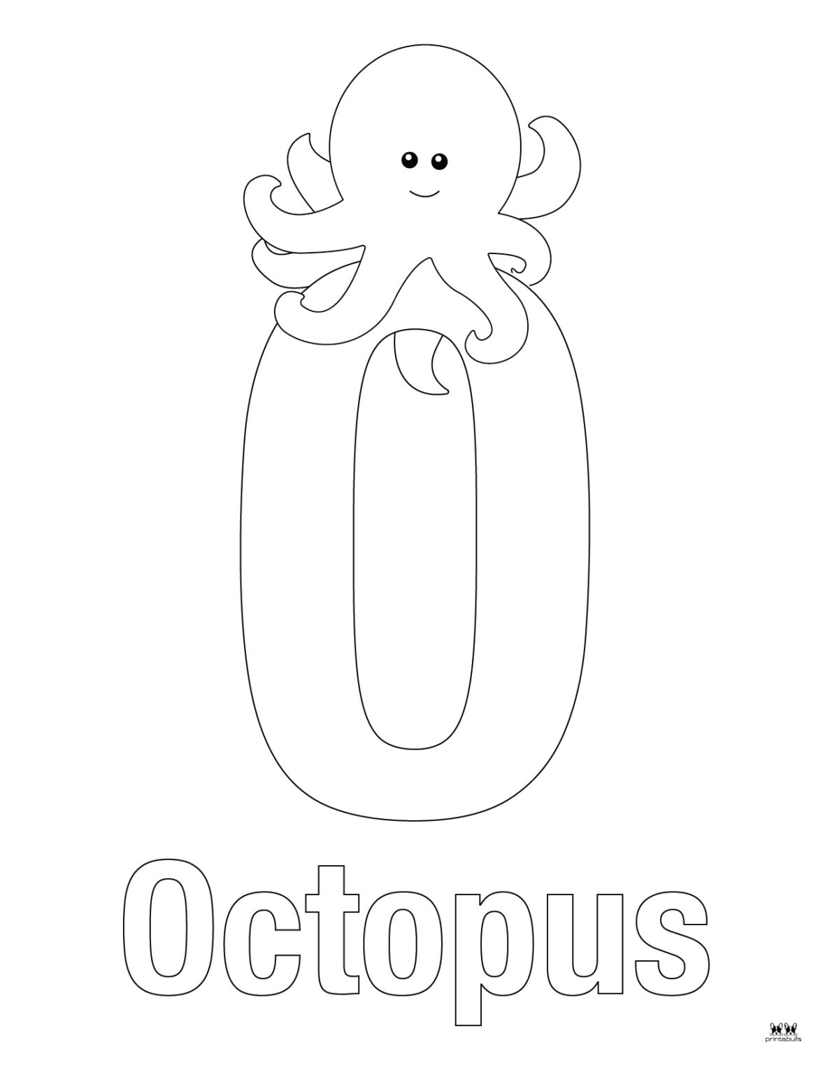 Letter O Coloring Pages - 15 FREE Pages | Printabulls