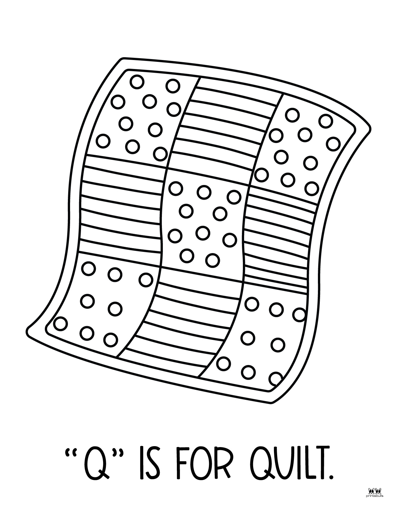 Letter Q Coloring Pages - 15 FREE Pages | Printabulls