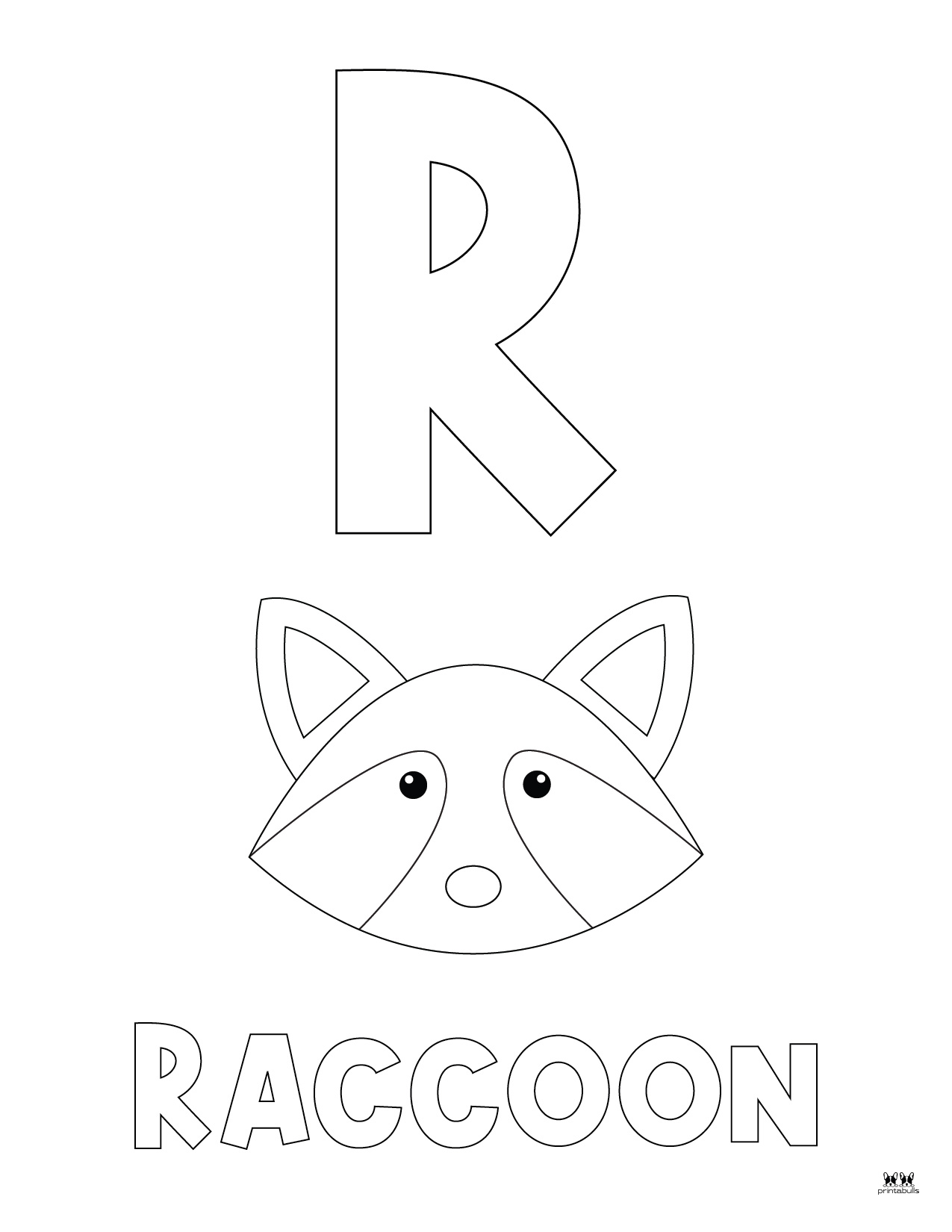 Letter R Coloring Pages - 15 FREE Pages | Printabulls