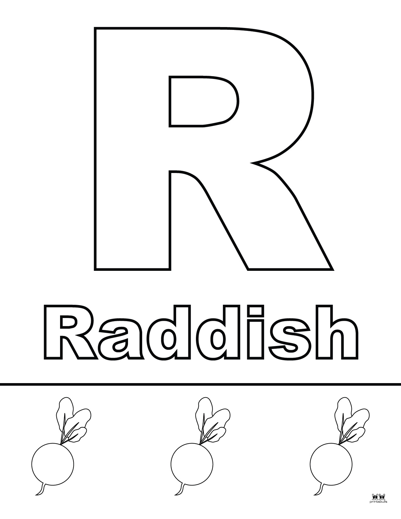 Letter R Coloring Pages - 15 FREE Pages | Printabulls