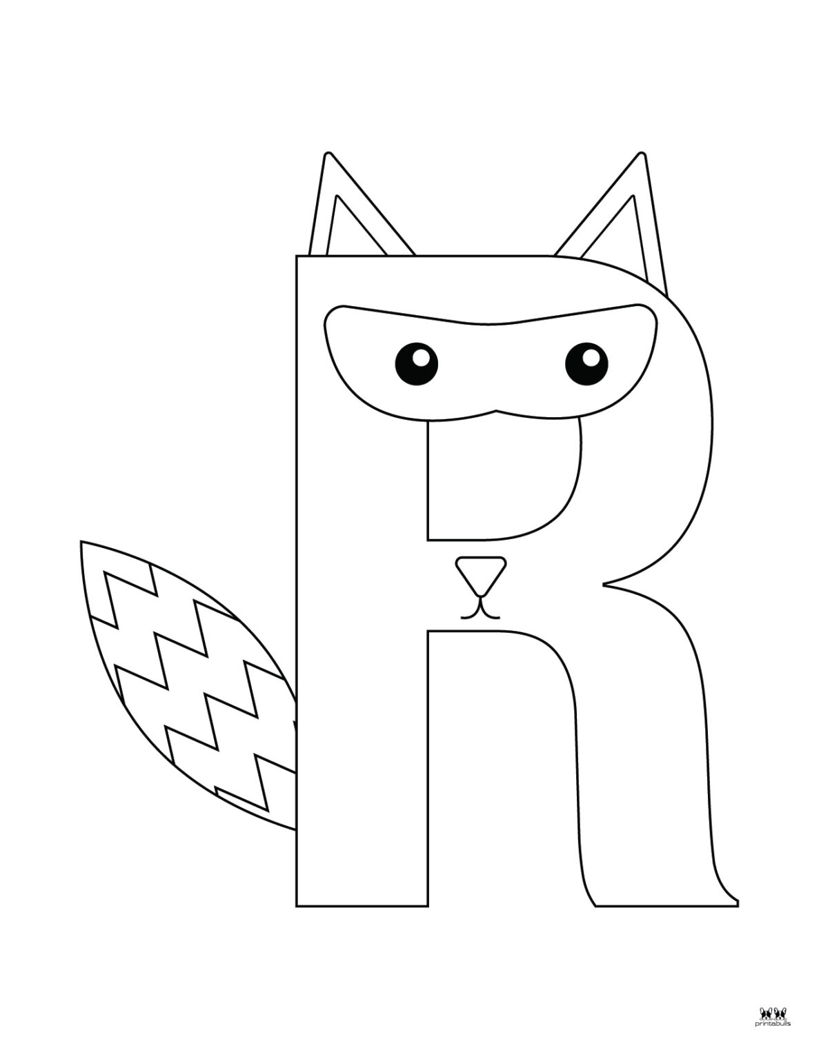 Letter R Coloring Pages - 15 FREE Pages | Printabulls