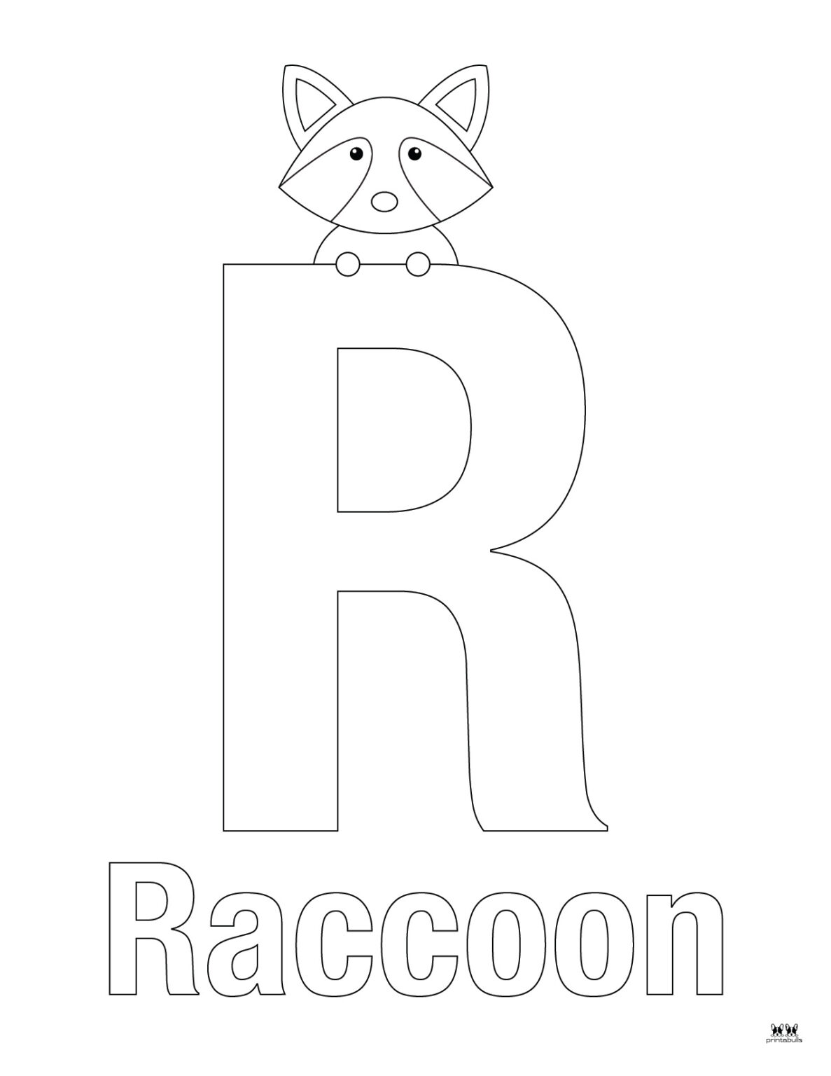 Letter R Coloring Pages - 15 FREE Pages | Printabulls