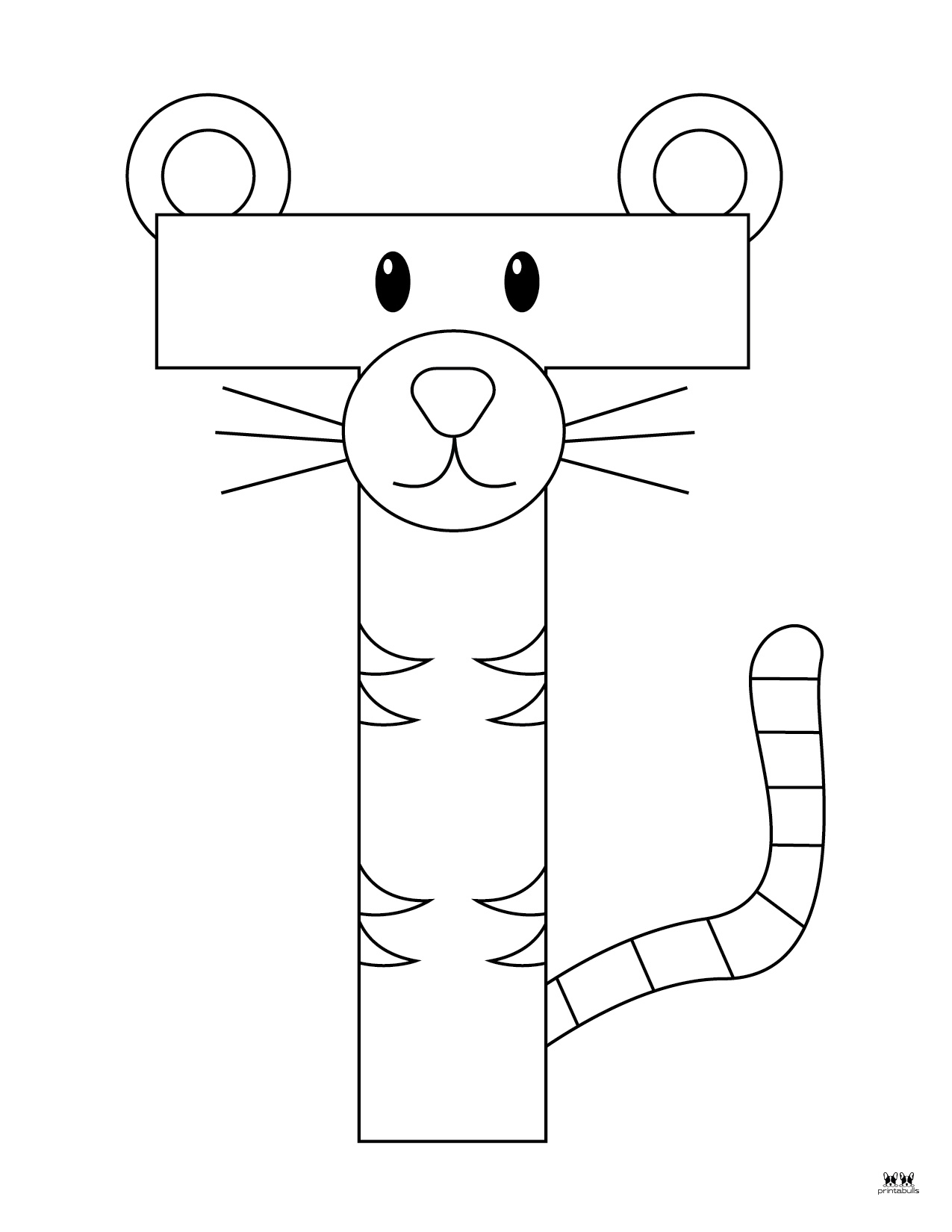 Letter T Coloring Pages 15 FREE Pages Printabulls letter-t-coloring-pages-15-free-pages-printabulls