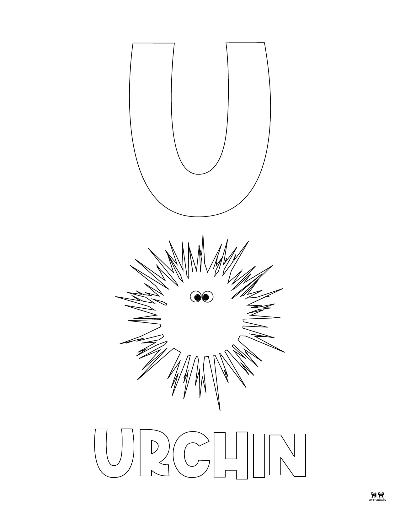 Letter U Coloring Pages - 15 FREE Pages | Printabulls