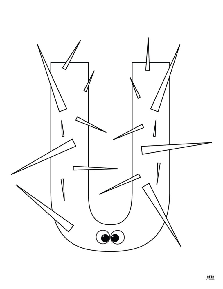 Letter U Coloring Pages - 15 FREE Pages | Printabulls