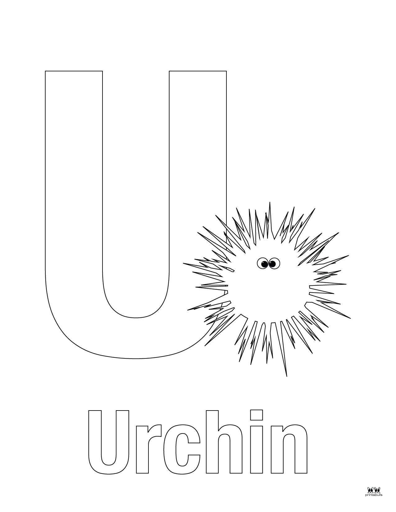 Letter U Coloring Pages - 15 FREE Pages | Printabulls