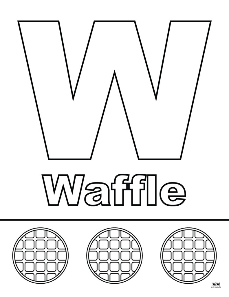 Letter W Coloring Pages 15 FREE Pages PrintaBulk Letter W Coloring Pages 15 FREE Pages PrintaBulk