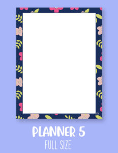Blank Planner Pages - FREE 2026 Planner Pages | Printabulls