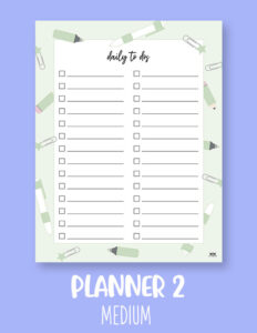 To Do List Planner Pages - FREE 2026 Planner Pages | Printabulls