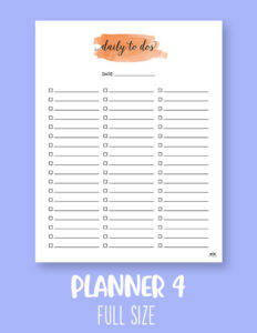 To Do List Planner Pages - FREE 2026 Planner Pages | Printabulls