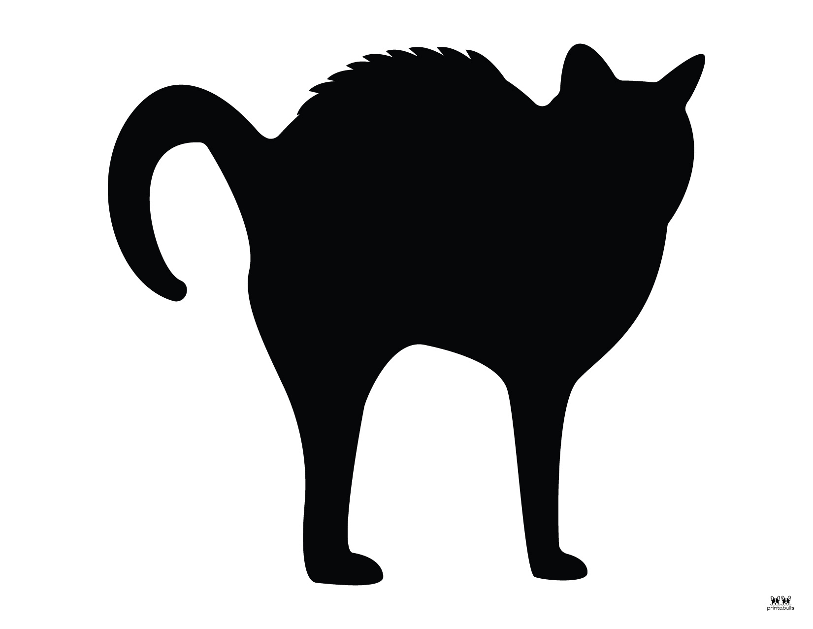 Halloween Cat Coloring Pages - 25 FREE Pages | Printabulls