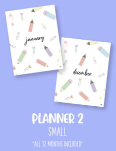 Monthly Planner Pages - FREE 2026 Planner Pages | Printabulls