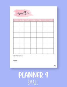 Monthly Planner Pages - FREE 2026 Planner Pages | Printabulls