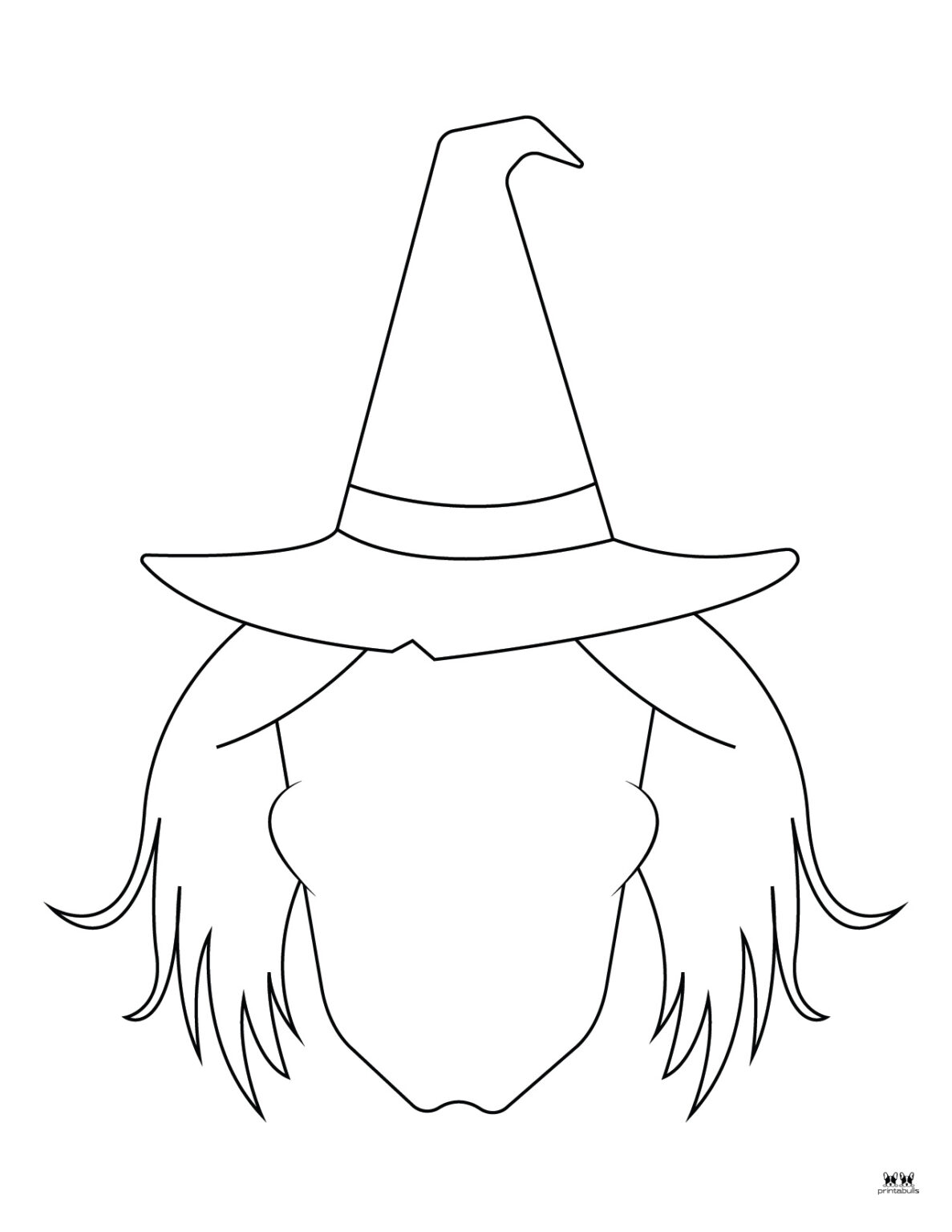 Witch Coloring Pages - 25 FREE Printable Pages | Printabulls