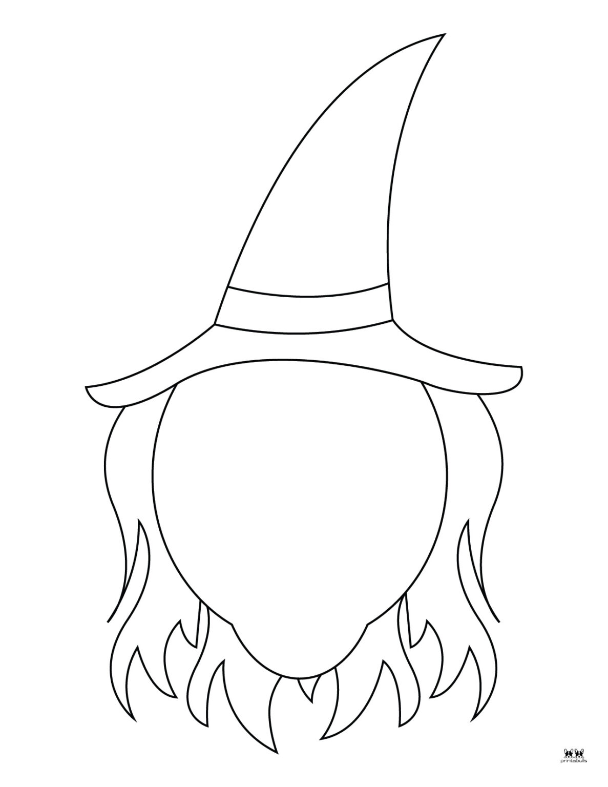 Witch Coloring Pages - 25 FREE Printable Pages | Printabulls