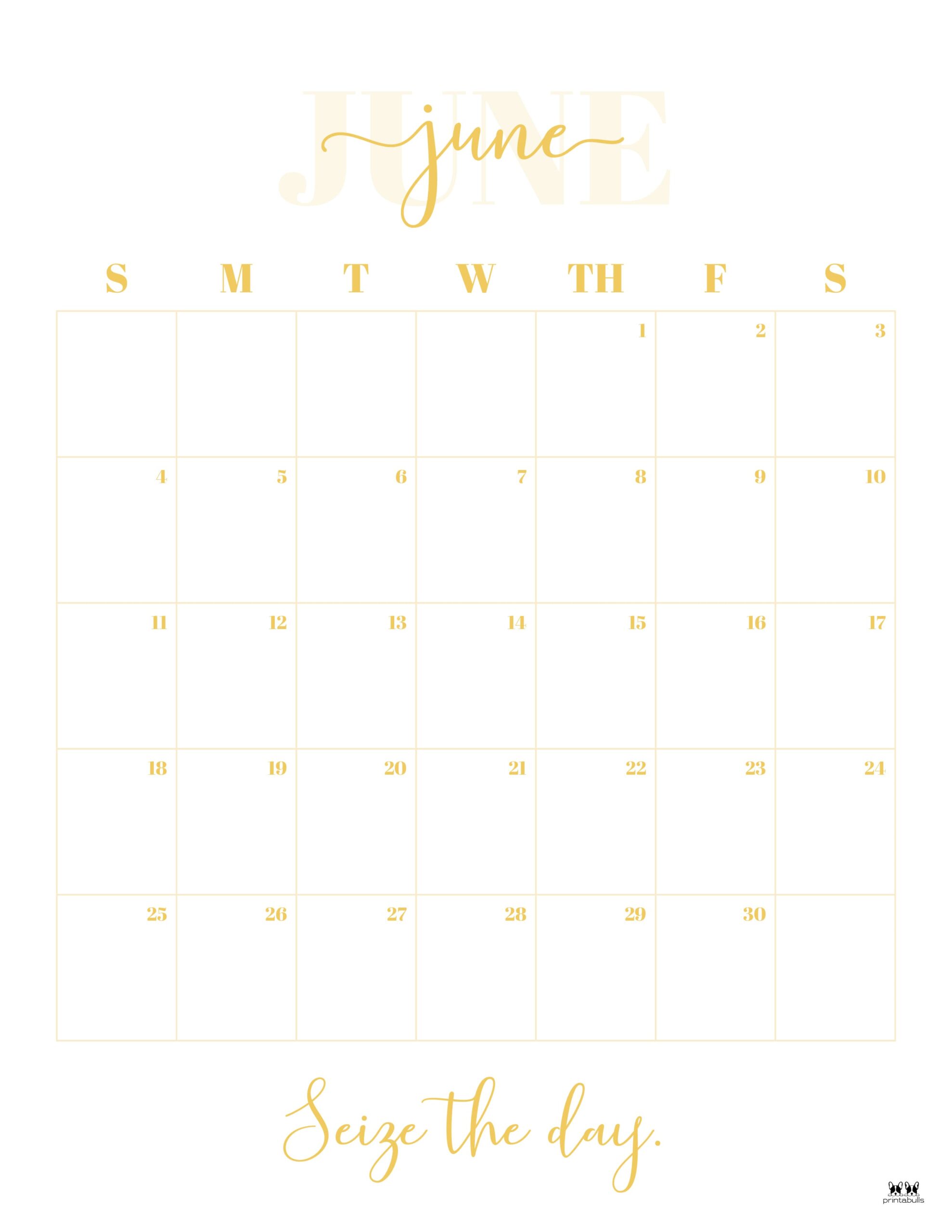 June 2023 Calendars - 50 FREE Printables | Printabulls