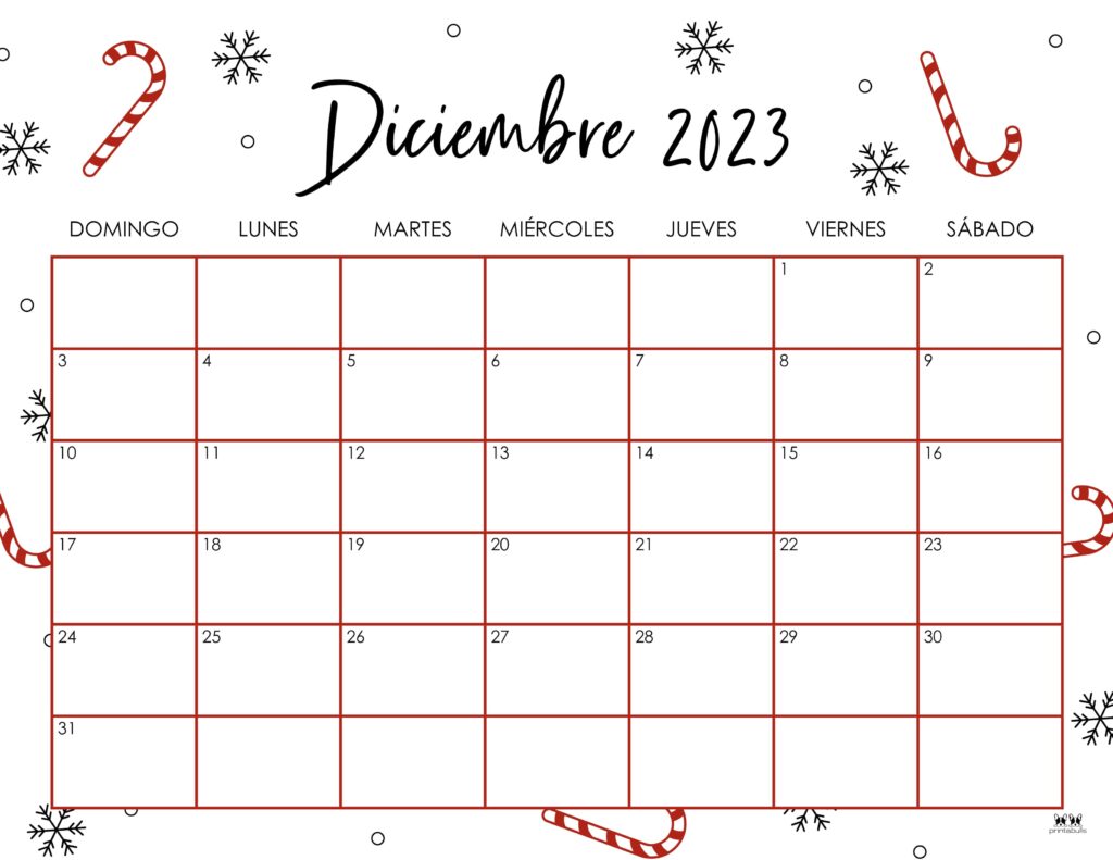 December 2023 Calendar Spanish Get Calendar 2023 Update December 2023 Calendar Spanish Get Calendar 2023 Update