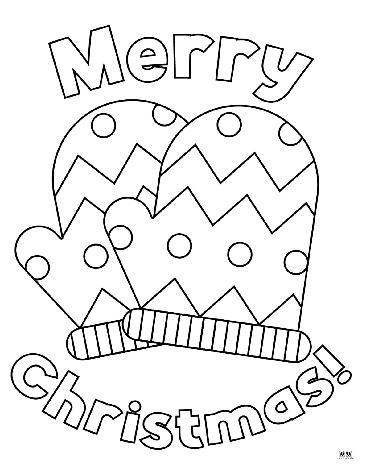 Merry Christmas Coloring Pages - FREE Printables | Printabulls
