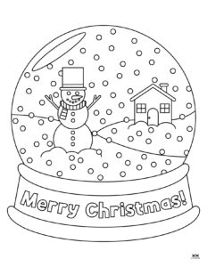 Merry Christmas Coloring Pages - FREE Printables | Printabulls