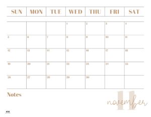 November 2023 Calendars - 50 FREE Printables | Printabulls