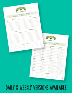 Food Journals - 36 FREE Printables | Printabulls